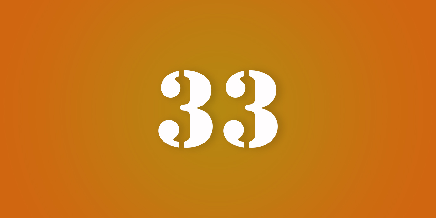 A 33-as szám - Patika Magazin Online